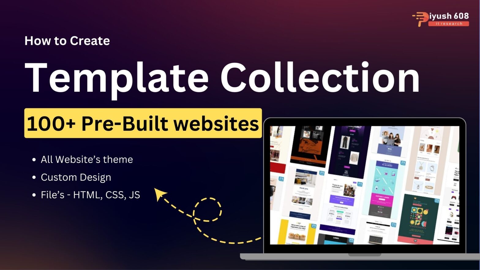 100+ Template Collection Pre-Built websites for free