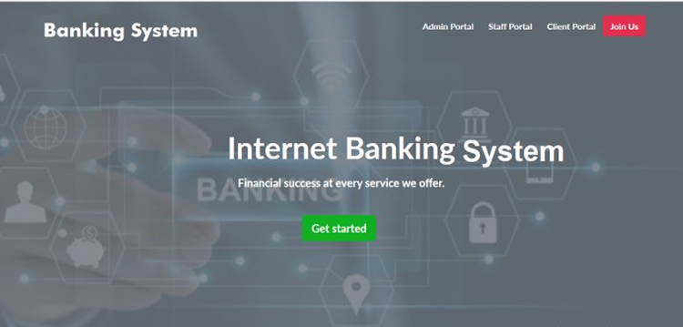 Online Banking System in PHP and MYSQL database